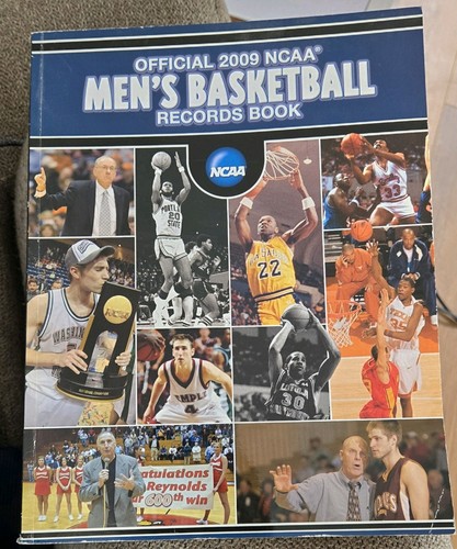 Official 2009 NCAA Men's Basketball Records Book | eBay