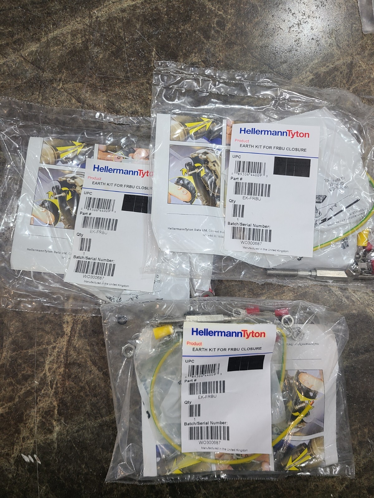 HellermannTyton - EK-FRBU - GRnding Kit for FRBU Closure - (Pack of 1) for sale online | eBay