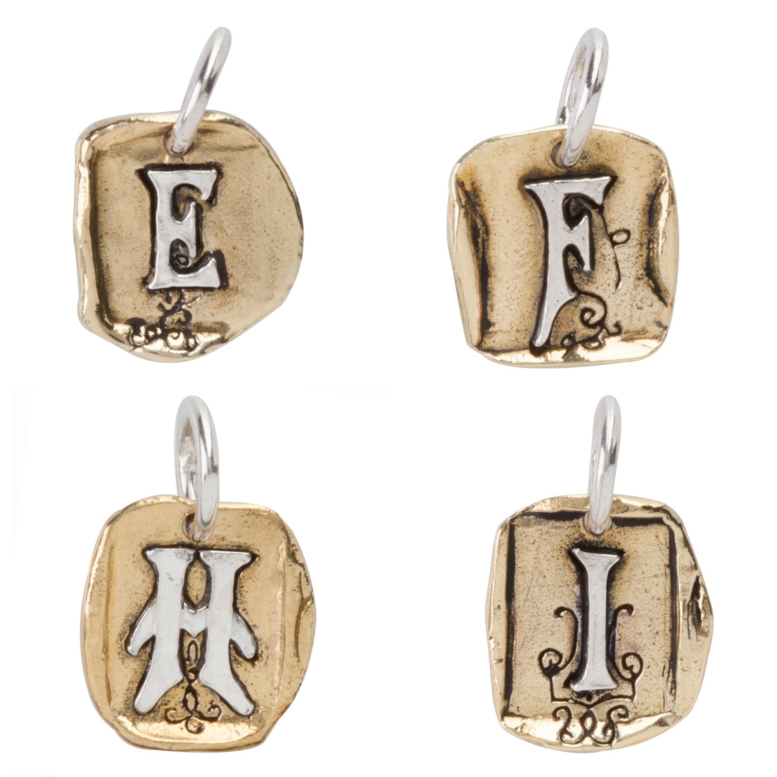 Waxing Poetic Gothic Insignia Pendant / Charm ~ Sterling Silver ~ Free ...