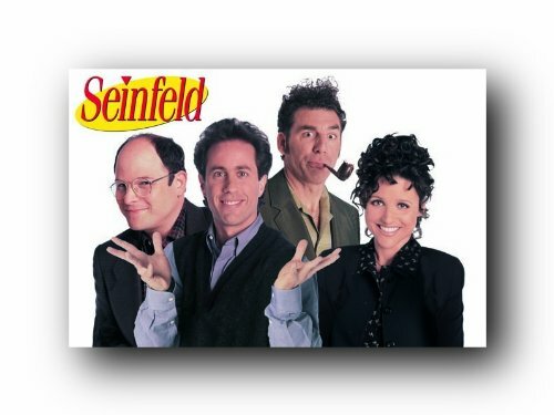 Seinfeld Poster Cast Shot Mint | eBay