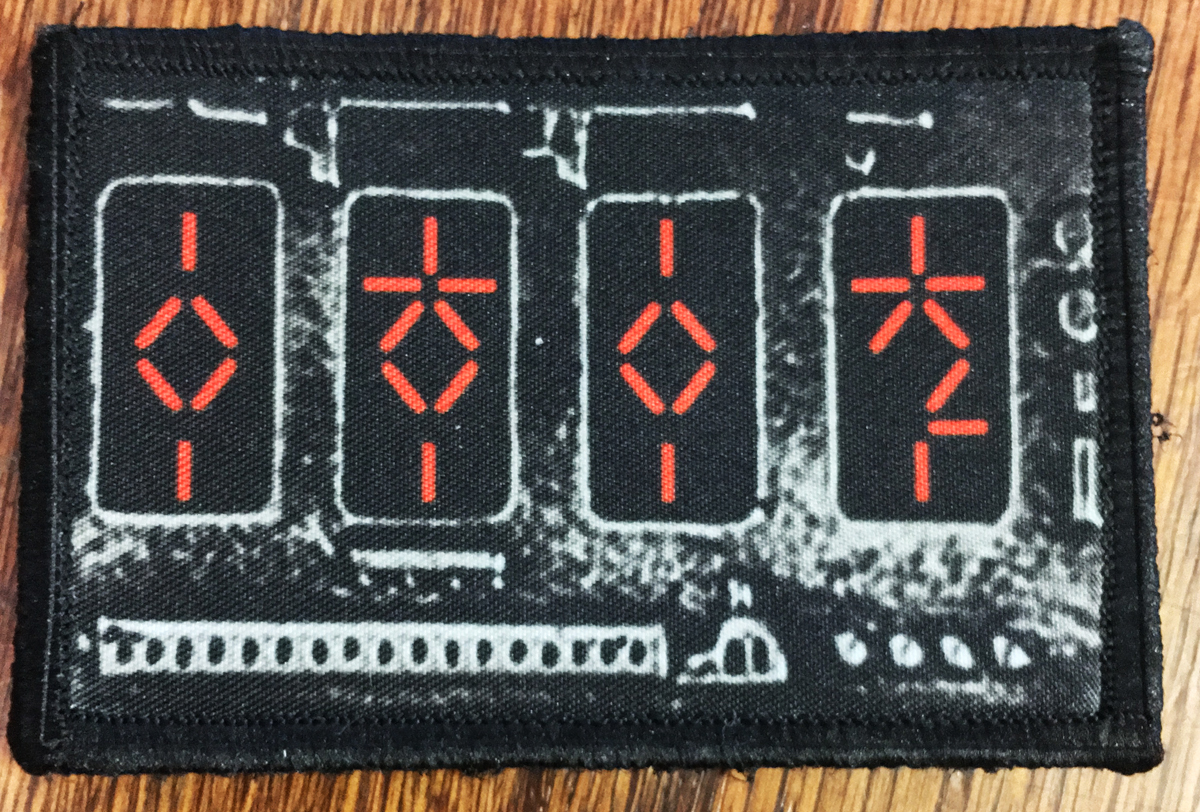 PREDATOR Movie AUTODESTRUCTION Device Morale Patch Tactical ARMY Hook ...