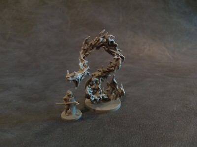 Fire Elemental Snake - Joan of Arc 15mm miniature | eBay