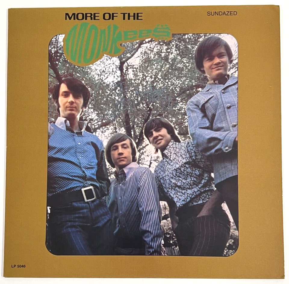 THE MONKEES ~ MORE OF THE MONKEES LP ~ GREEN COLORED VINYL ~ SUNDAZED ...