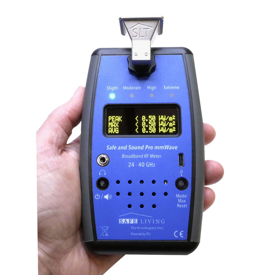 5G Meter Safe and Sound Pro 5G MMWave Meter Detect 5G Exposure With ...