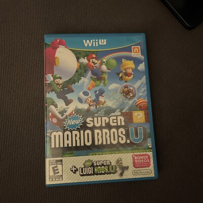Super Mario Bros. U with New Super Luigi U. (Nintendo Wii U) Rare ESRB ...