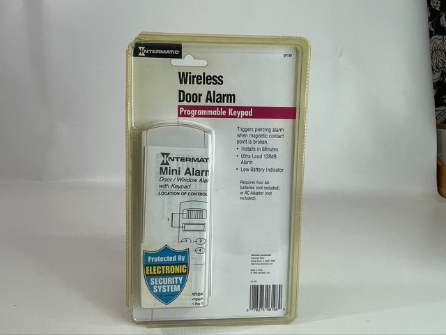 Intermatic Wireless Door Alarm Programmable Keypad SP130 for sale ...