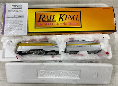 Railking By MTH O Scale 4-6-4 Hudson Steam Engine C & O #491 3 Rail ...