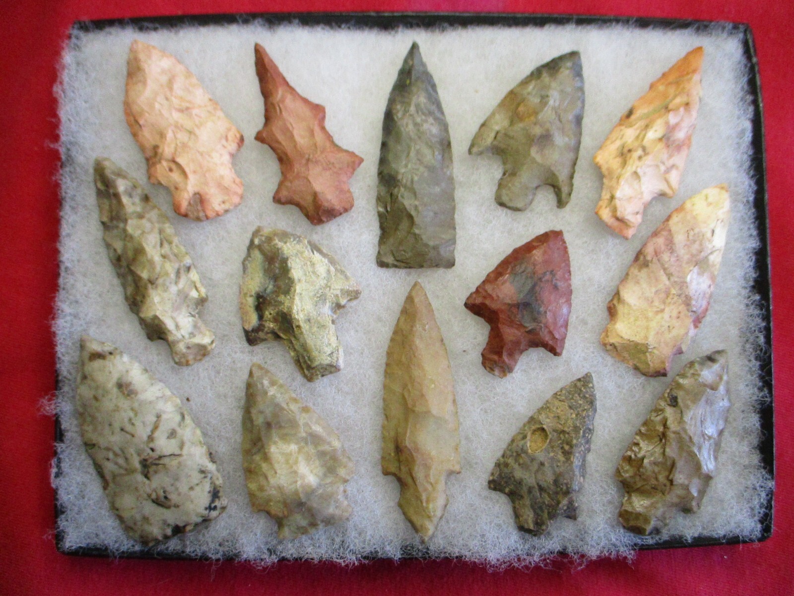AUTHENTIC INDIAN Arrowheads LOT 1. BIGGEST ONE 3. INCHES | eBay