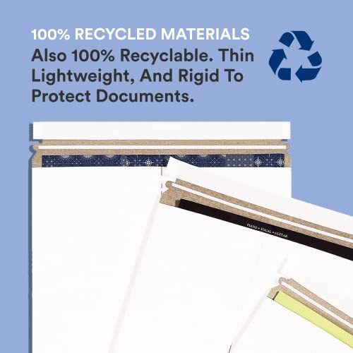 StayFlat Mailer, 13"L x 18"W, Pack of 100 | Stayflats Envelope Keeping ...