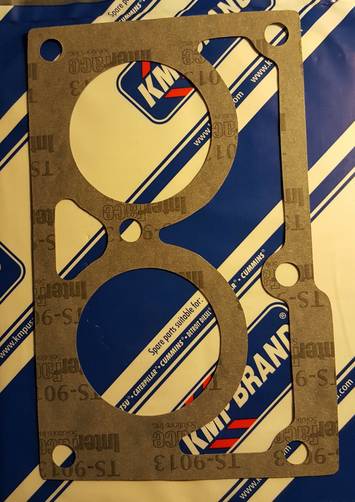 Cummins Thermostat Housing Gasket 207058 KT19 / KTA19 Early Style ...