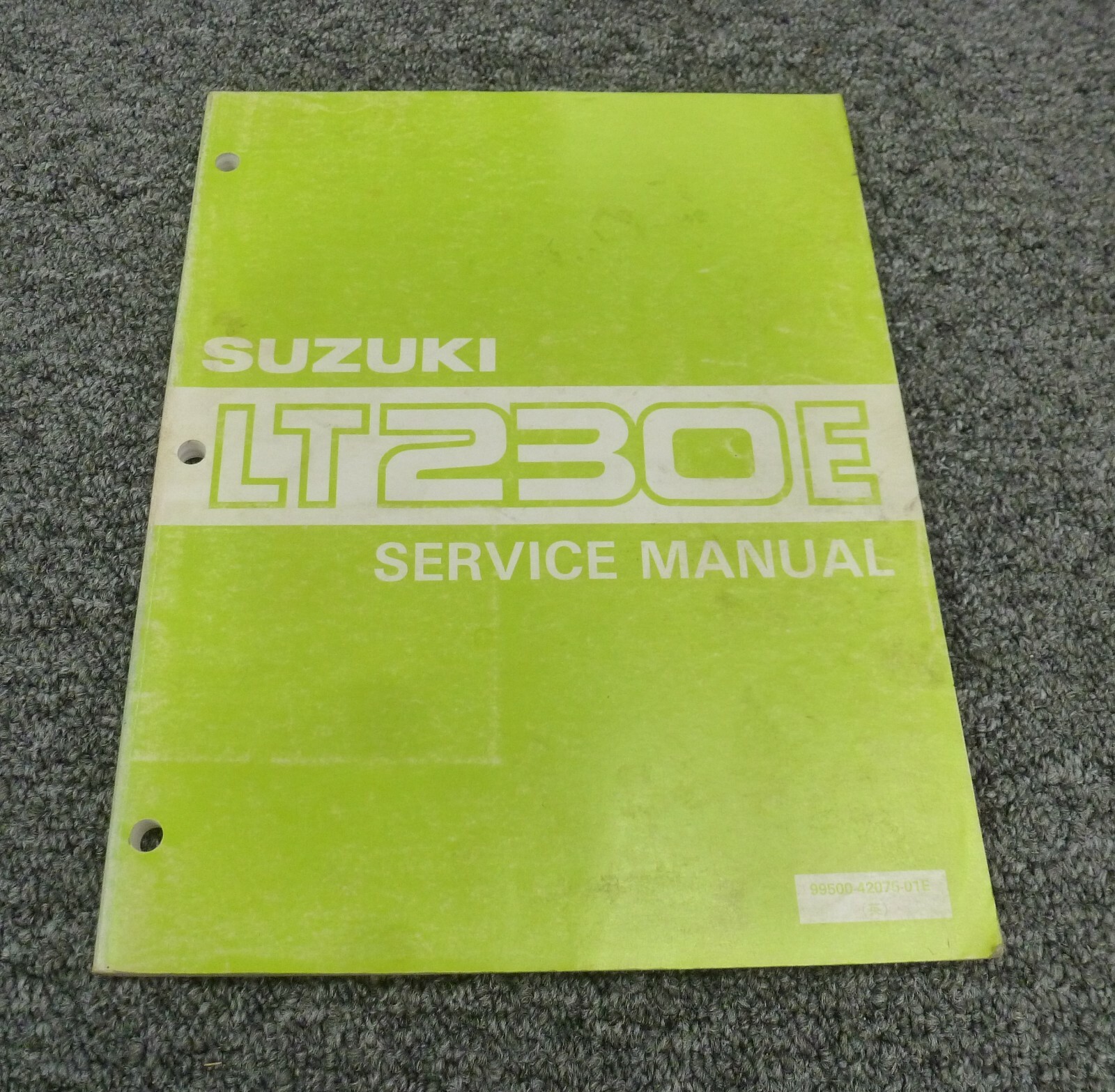 1992-1993 Suzuki LT230E Quadrunner ATV Shop Service Repair Manual | eBay