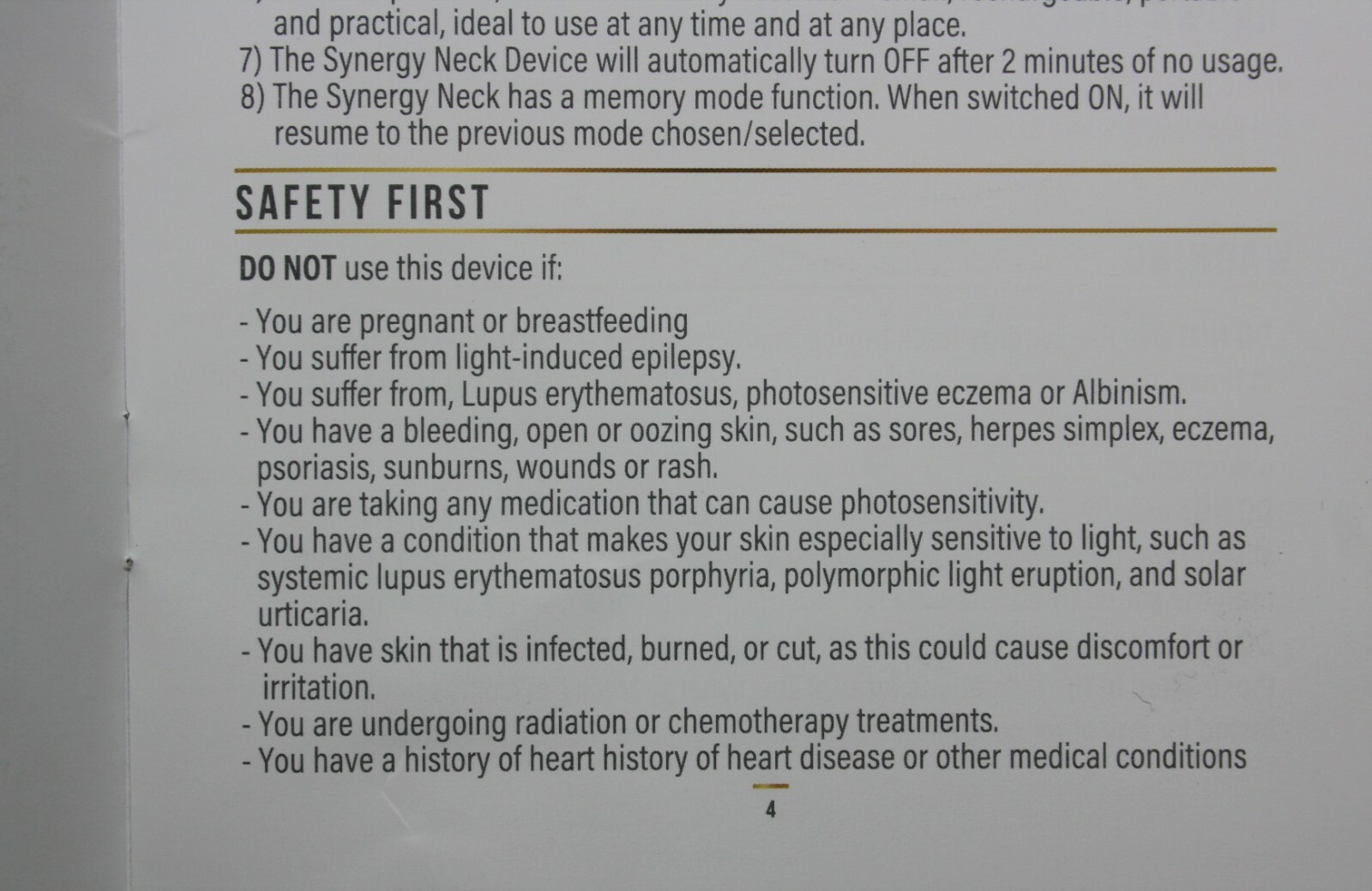 OPATRA Lodon SYNERGY Neck, Anti Aging LED Light Therapy Device Brand ...