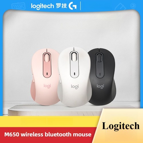 Logitech M650 / M650L Wireless Bluetooth Mouse Silent Office Laptop ...