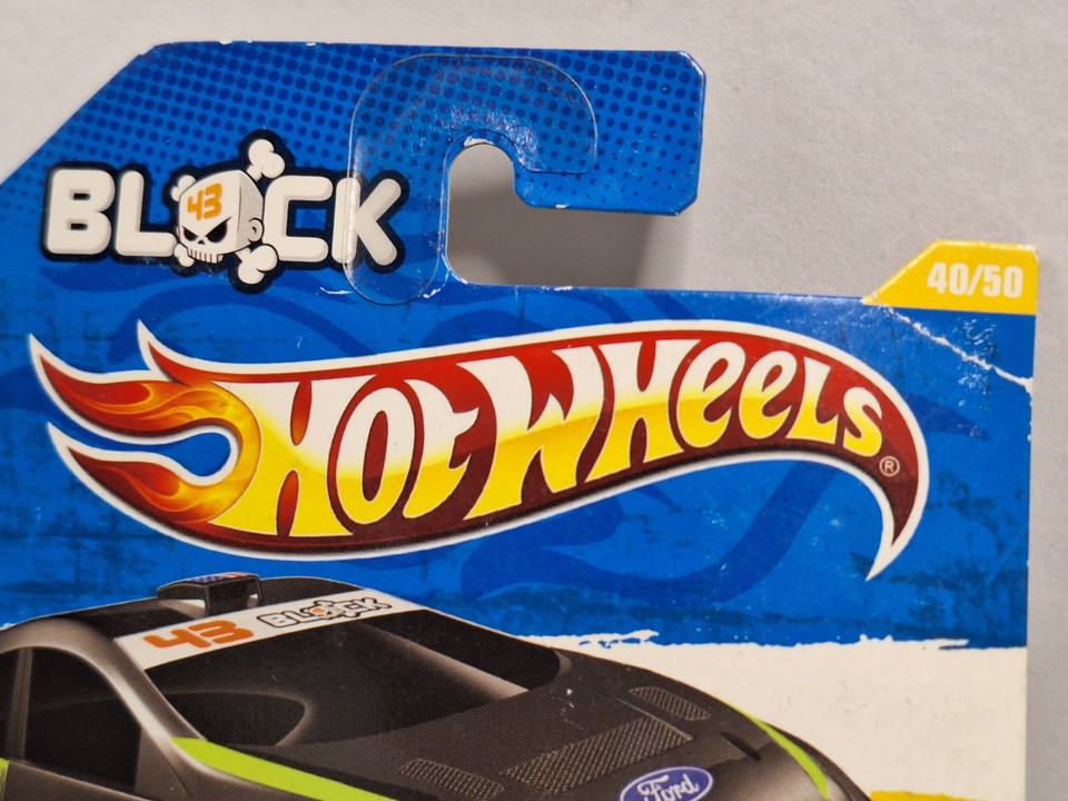 BAD CARD - Hot Wheels 2011 New Models Ken Block Black Ford Fiesta GYM3 ...