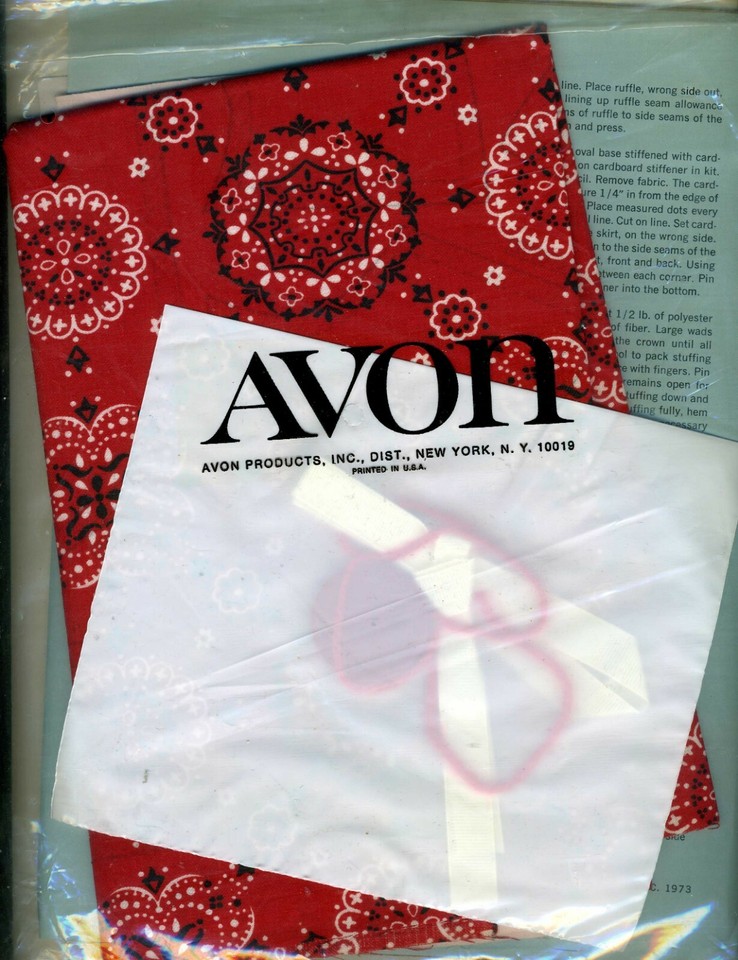 AVON CREATIVE NEEDLE CRAFT Calico Kate Doll Making Sewing Kit NEW! | eBay