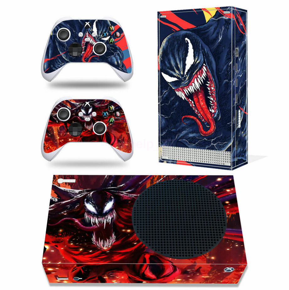 Venom Xbox Series S Vinyl Skin STICKER Protector for Console Decal Wrap ...