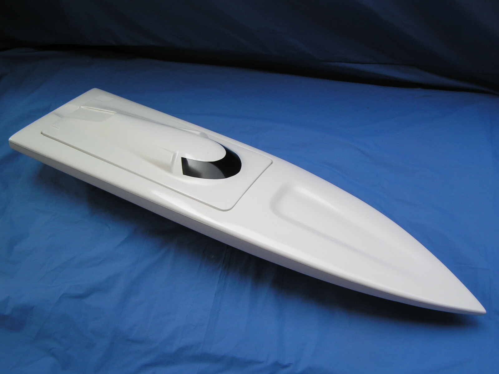 41" Gel Coat Epoxy Fiberglass / Carbon Fiber Deep Vee Mono Racing Speed ...