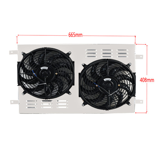 For Holden Commodore VT VX HSV V8 GEN3/LS1 Radiator Electric Fan ...