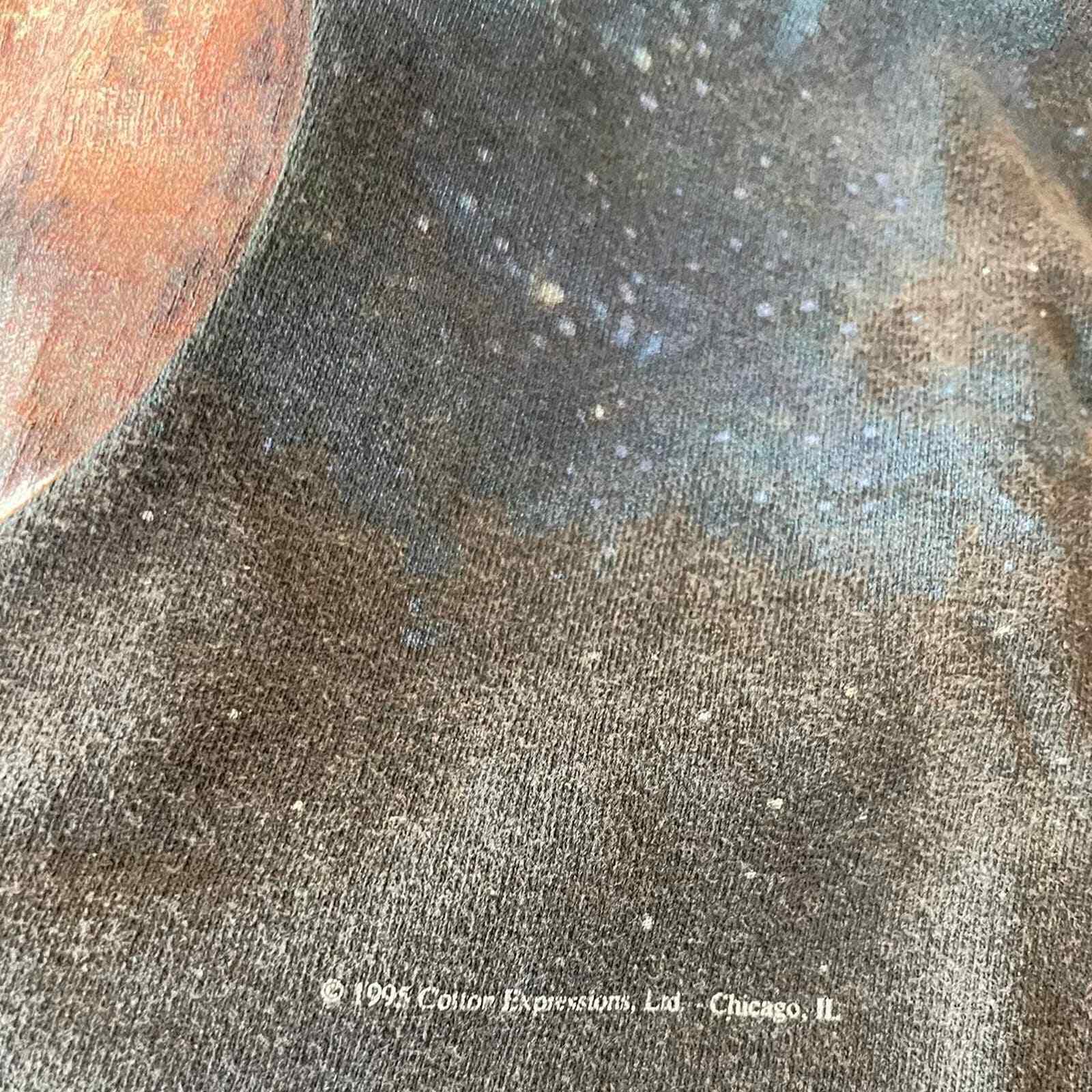 Vintage 90s Solar System 1995 Double Sided Single Sti… - Gem