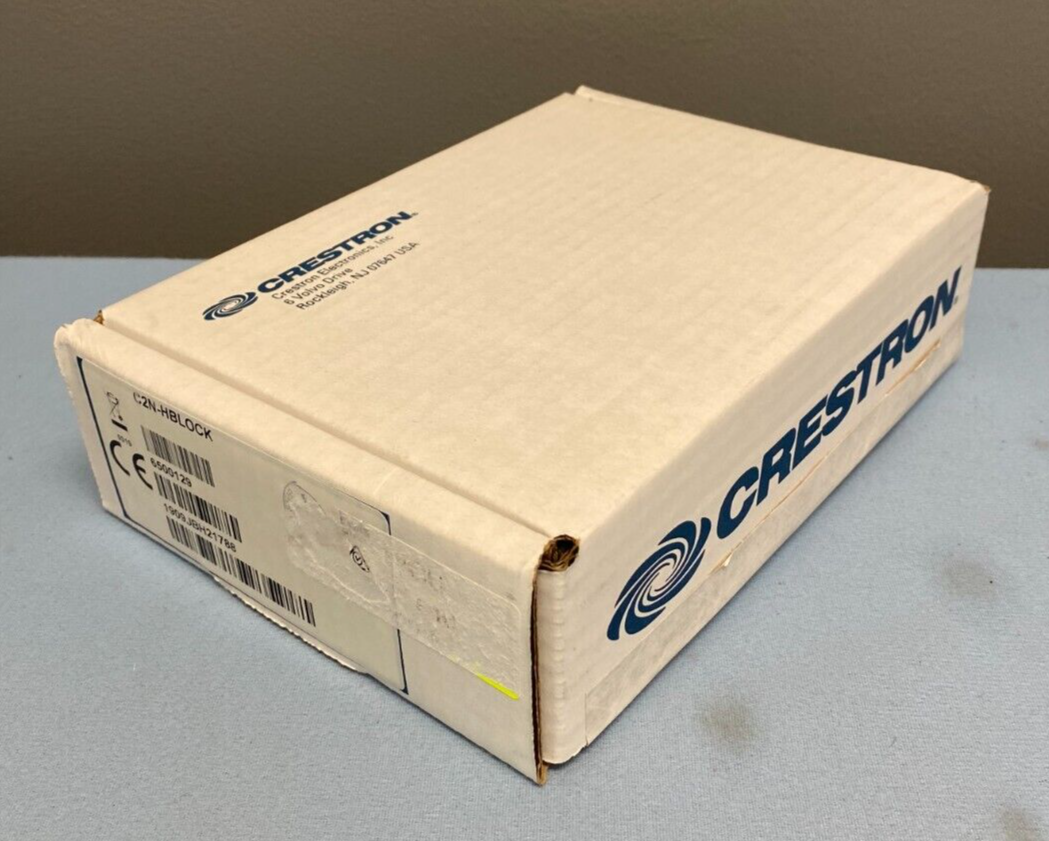 Crestron C2n-hblock Multi-type Cresnet Distribution Block for sale ...