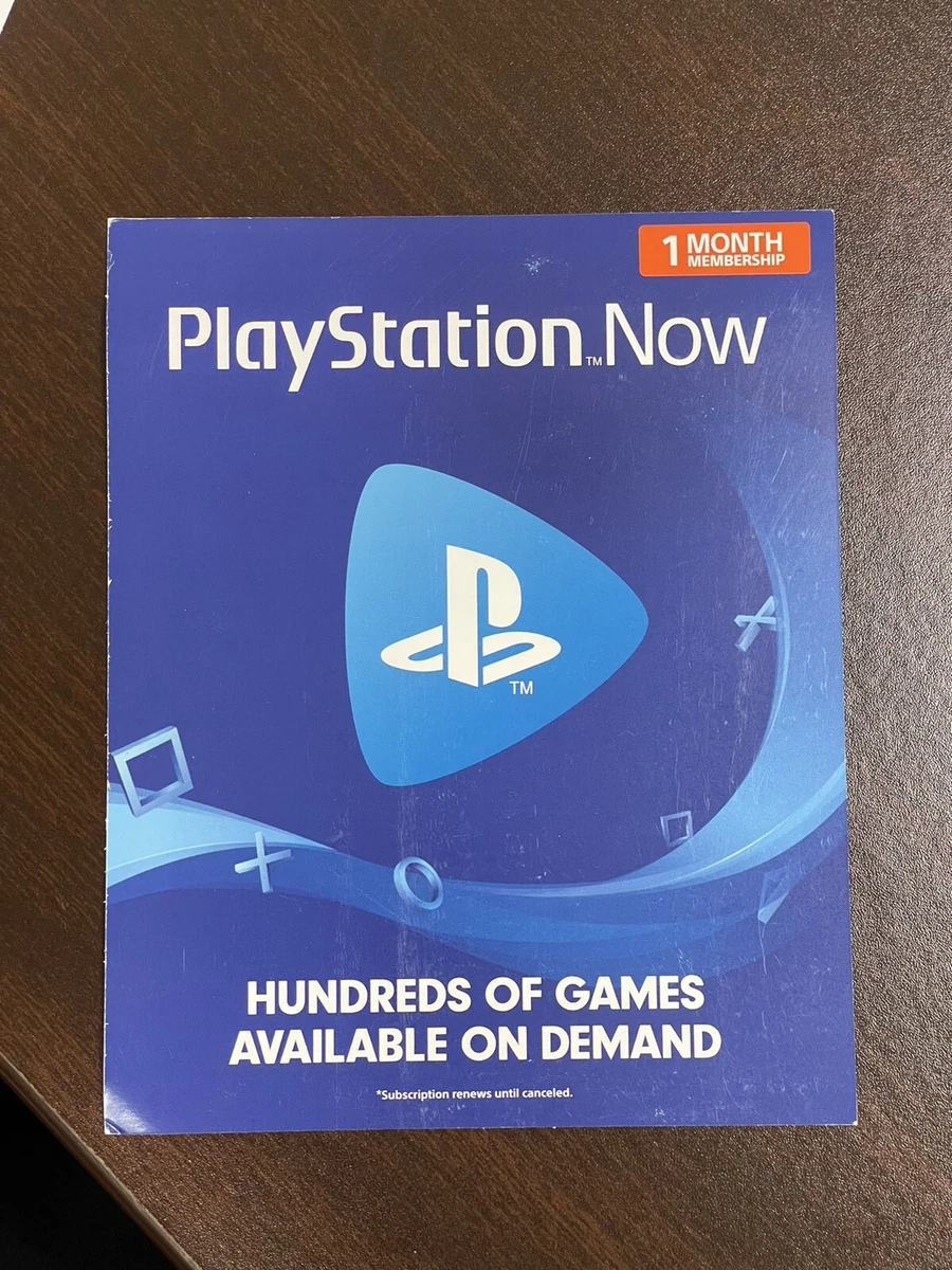 Month Playstation Network Card