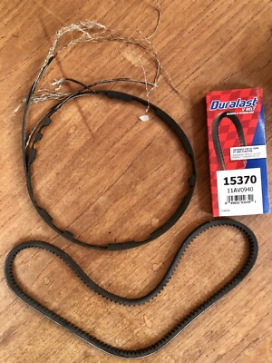 DURALAST Accessory Drive Belt 15370; 37.000" V-Belt EPDM | eBay