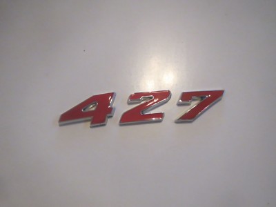 CHEVROLET 427 ENGINE ID FENDER HOOD SCOOP QUARTER PANEL TRUNK EMBLEM ...