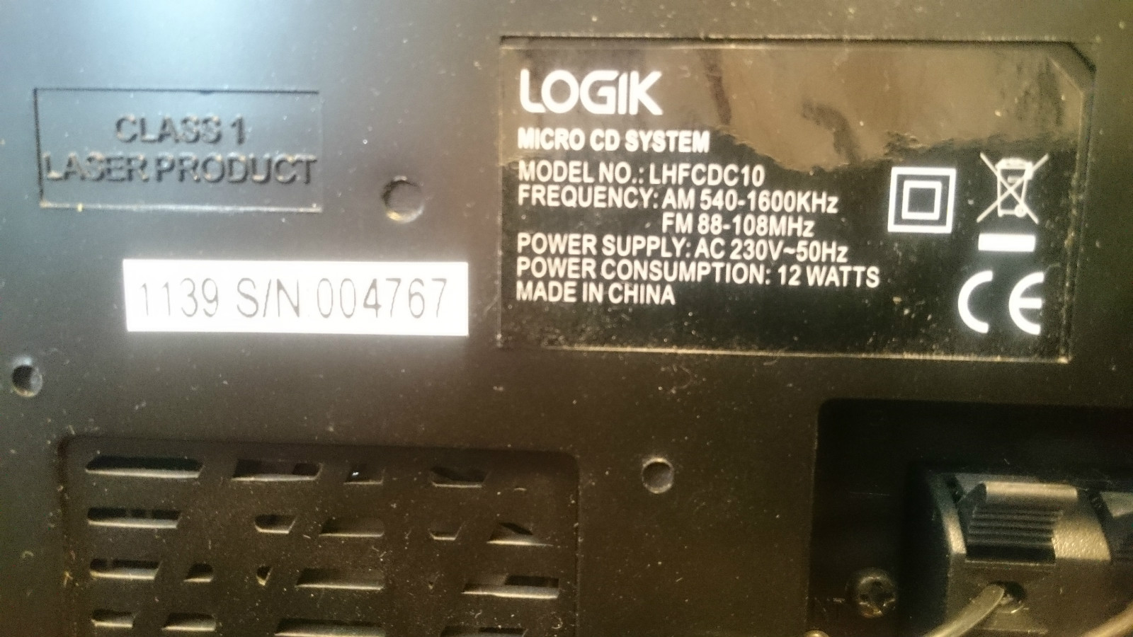Logik Micro CD System LHFCDC10 | eBay UK
