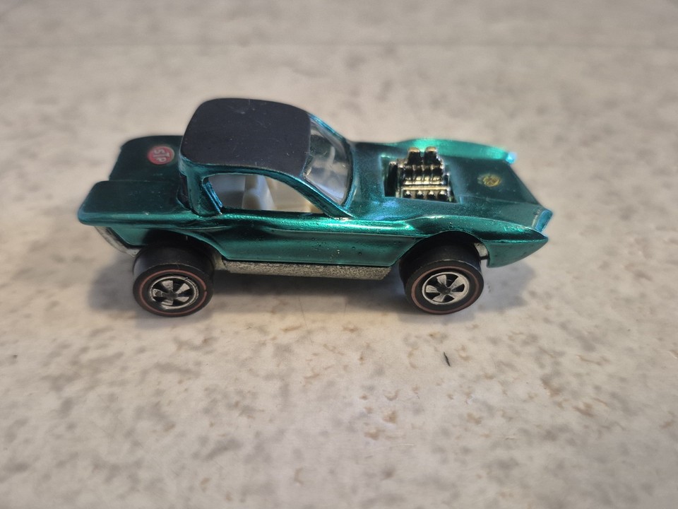 REDLINE HOT WHEELS BRIGHT GLOSSY GREEN US PYTHON Nice Vintage | eBay