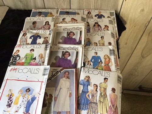 Vintage Sewing Patterns Lot 60 Butterick Simplicity McCall’s | eBay