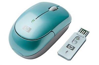 Branded HP USB WIRELESS LASER MINI MOUSE with Wireless USB NEW Old ...