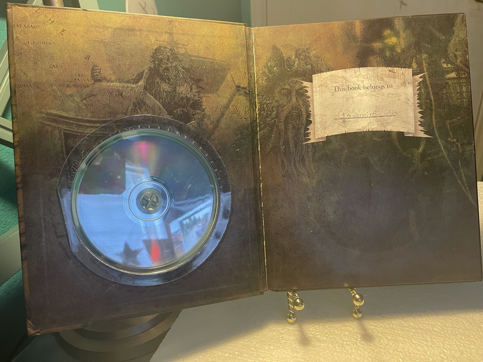 Pirates of the Caribbean: Dead Man's Chest Storybook and CD by Disney ...