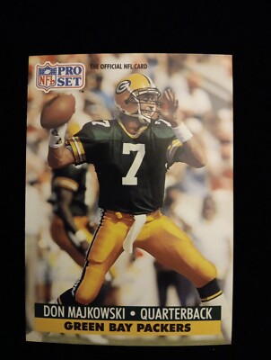 1991 PRO SET DON MAJKOWSKI #156 GREEN BAY PACKERS | eBay