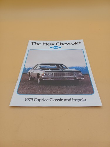 1979 Chevrolet Caprice Classic & Impala Showroom Sales Brochure 79 ...