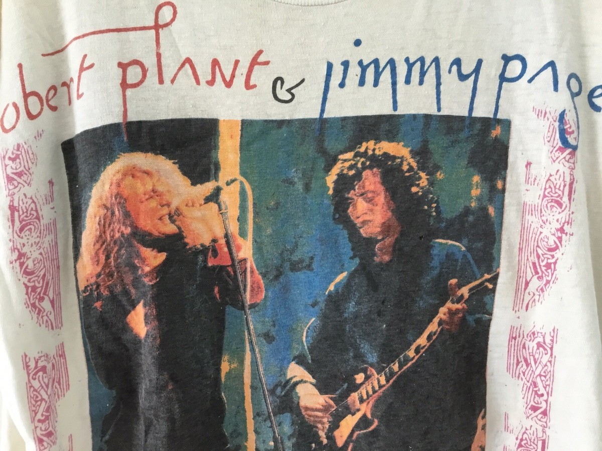 VTG Led Zeppelin Tour Shirt 1995 Jimmy Page Robert Plant VTG Led Zeppelin Tour Shirt 1995 Jimmy Page Robert Plant