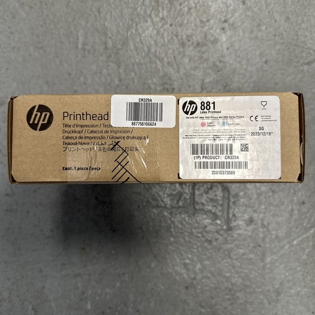 HP 881 Light Magenta/Light Cyan Latex Printhead (CR329A) for sale ...