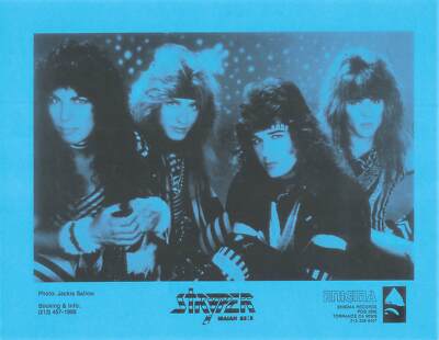 Stryper Concert Flyer Circa 1980's Isaiah 53:5 Blue | eBay