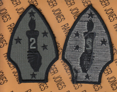 USMC Marine Corps 2nd Marine Division 4" ACU reversed patch | eBay