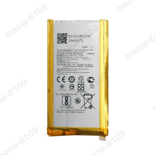 NEW GL40 Battery For Moto Z Play Droid XT1635 XT1635-01 XT1635-02 ...