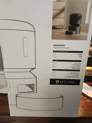 Petlibro PLAF005 Granary WiFi App Control Automatic Pet Feeder 3L w ...