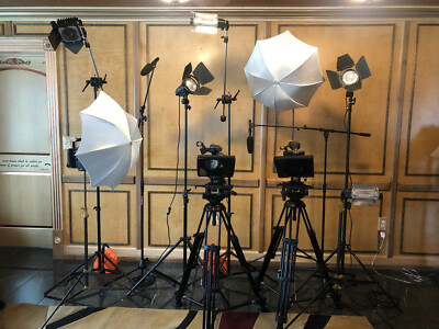 Dual Camera Video Studio Equipment Package | eBay