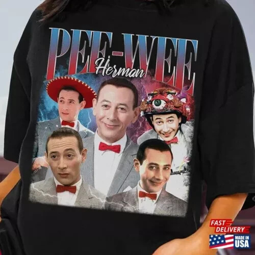New Pee Wee Herman Short Sleeve Men S-235XL T-Shirt | eBay