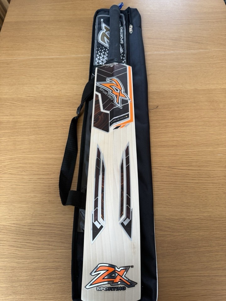 ZX Custom Cricket Bat SH English Willow Top Of The Range Grade 1 | eBay UK