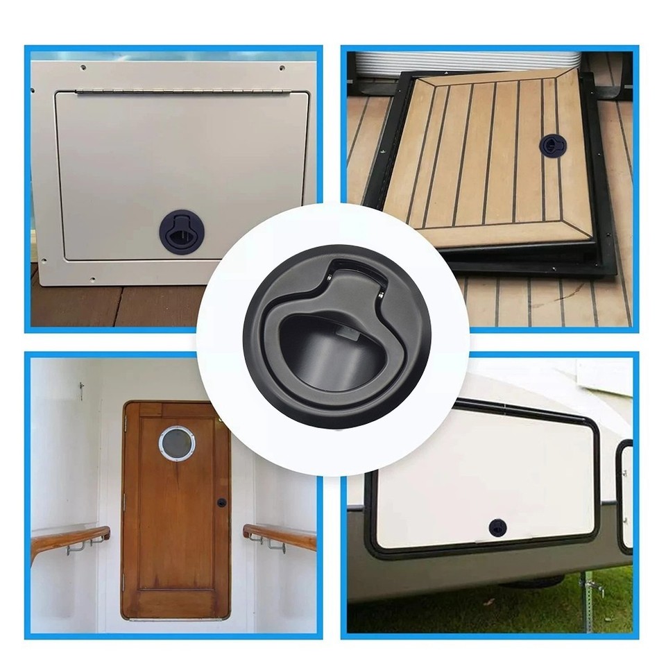 Marine Hatch Locking Locker Flush Pull Hatch Slam Latch for Boat Easy ...