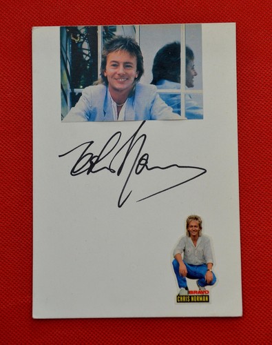 Chris Norman - Autogramm / Signed | eBay