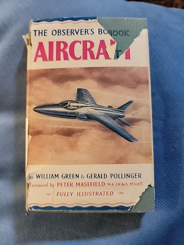 Rare!! THE OBSERVER'S BOOK OF AIRCRAFT BY WILLIAM GREEN 1955 EDITION | eBay