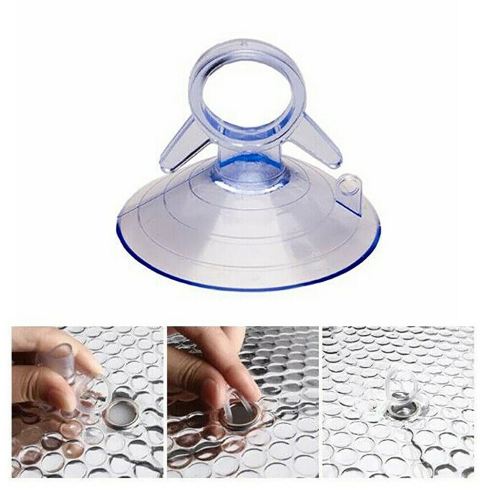 Durable Practical Hooks Suction Cup Rubber 20pcs Car Clear Pads Sturdy | eBay