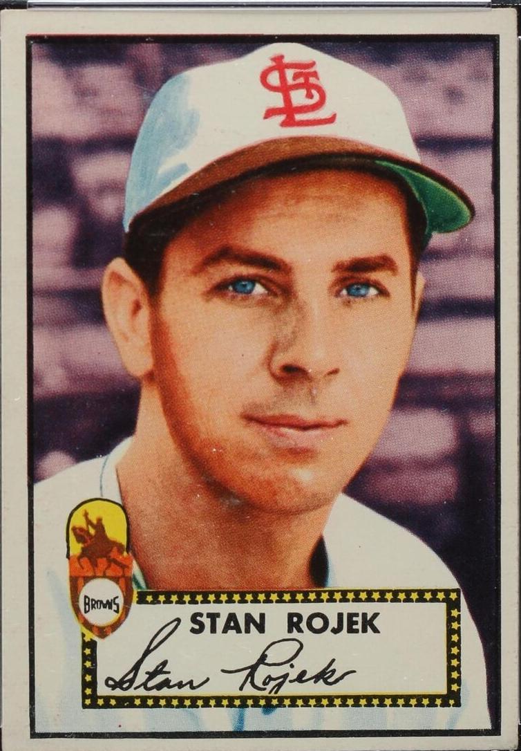 1952 Topps - Stan Rojek #163 Gray Back for sale online | eBay