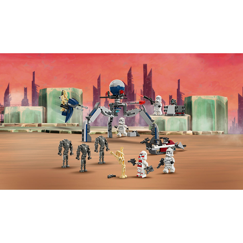 LEGO Star Wars Clone Trooper & Battle Droid Battle Pack 75372 | eBay