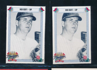 Lot (2) 1990 Target #714 Dick Scott Los Angeles Dodgers (BX37) SWSW6 | eBay